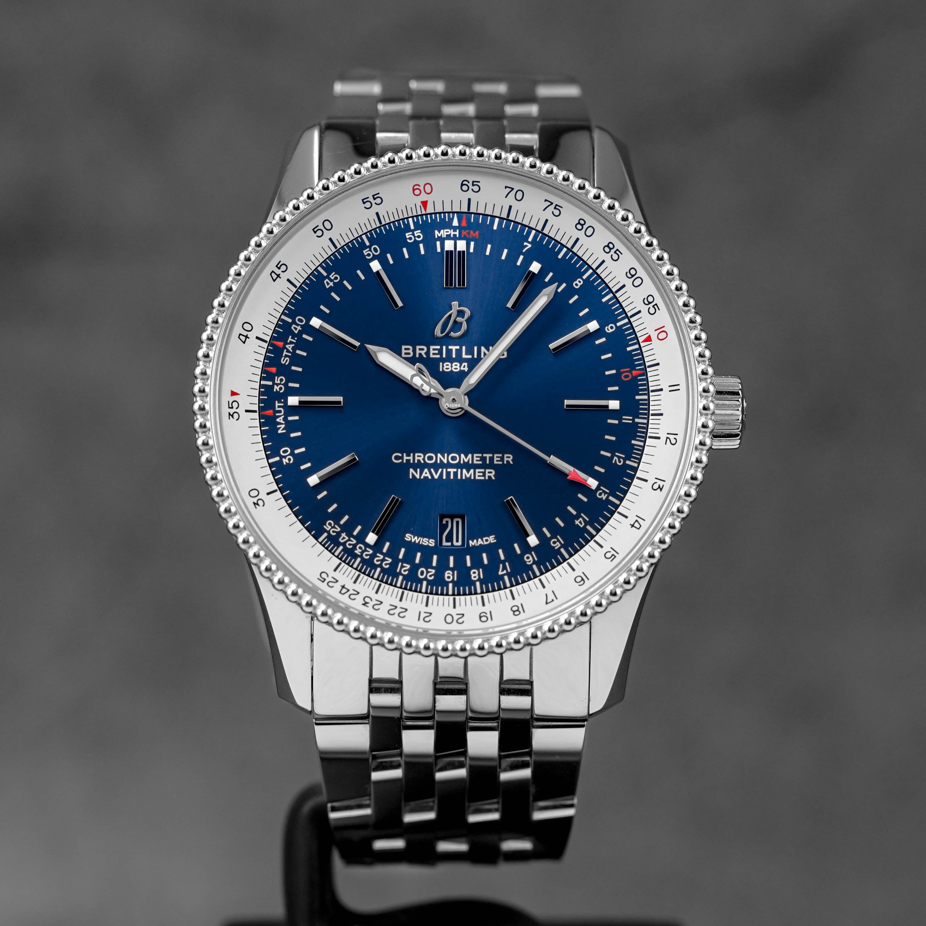 BREITLING NAVITIMER 41MM BLUE DIAL (2022) – ONELUXE